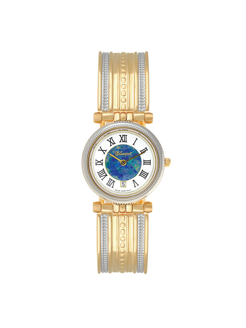 ivy opal two tone gold plated stainless steel 26mm two tone gold plated ...