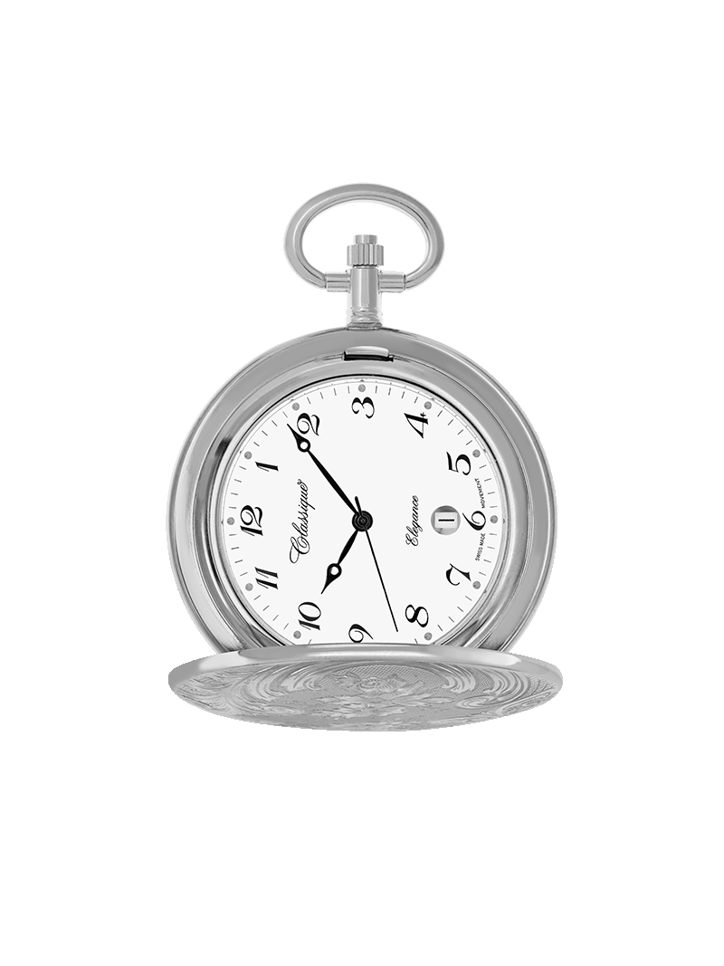 brighton rhodium plated 41mm rhodium plated watch – Classique Watch Company