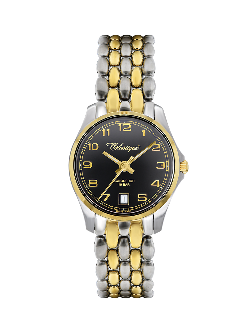 ethan two tone gold plated stainless steel 34mm two tone gold plated ...